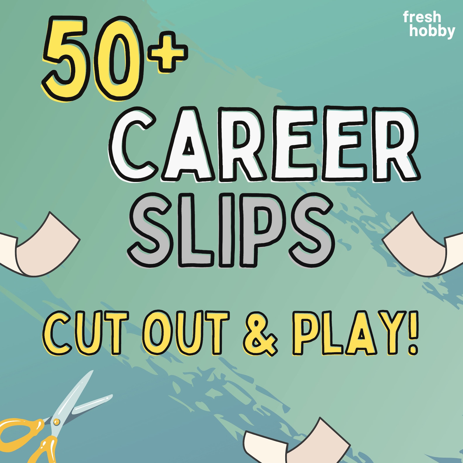 CAREER CHARADES | 50+ Career Slips | Icebreaker Acting Game for Career ...
