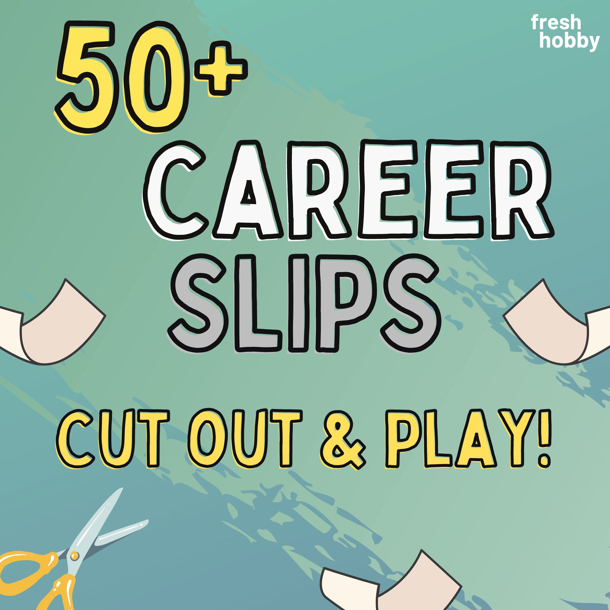 CAREER CHARADES | 50+ Career Slips | Icebreaker Acting Game for Career ...