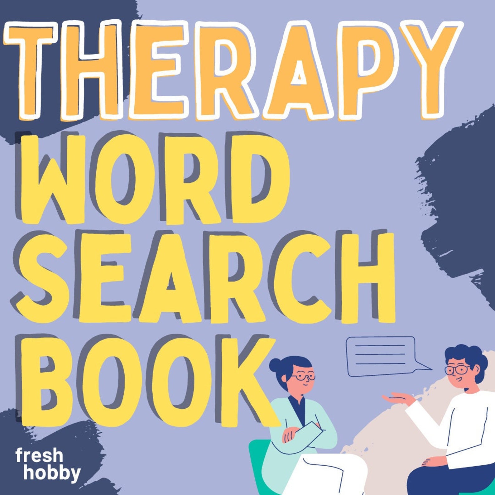 THERAPY Word Search Book 35 Word Search Puzzles for - Etsy