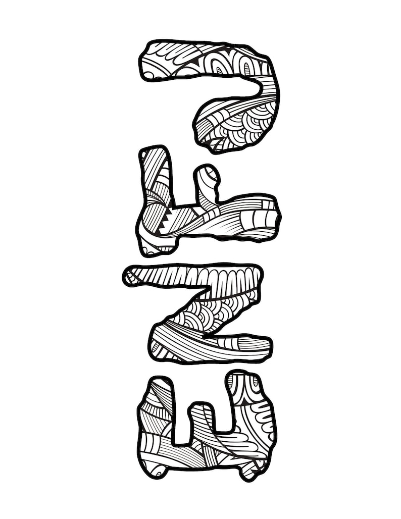 ENFJ Personality Type Coloring Pages | 2 Coloring Pages for Your Myers ...