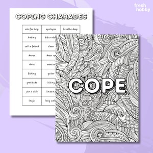 COPING SKILLS Worksheets | 20+ Worksheets for Exploring Coping Skills ...