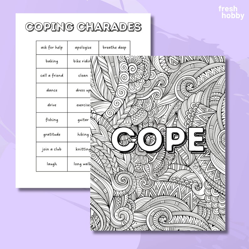 COPING SKILLS Worksheets | 20+ Worksheets for Exploring Coping Skills ...
