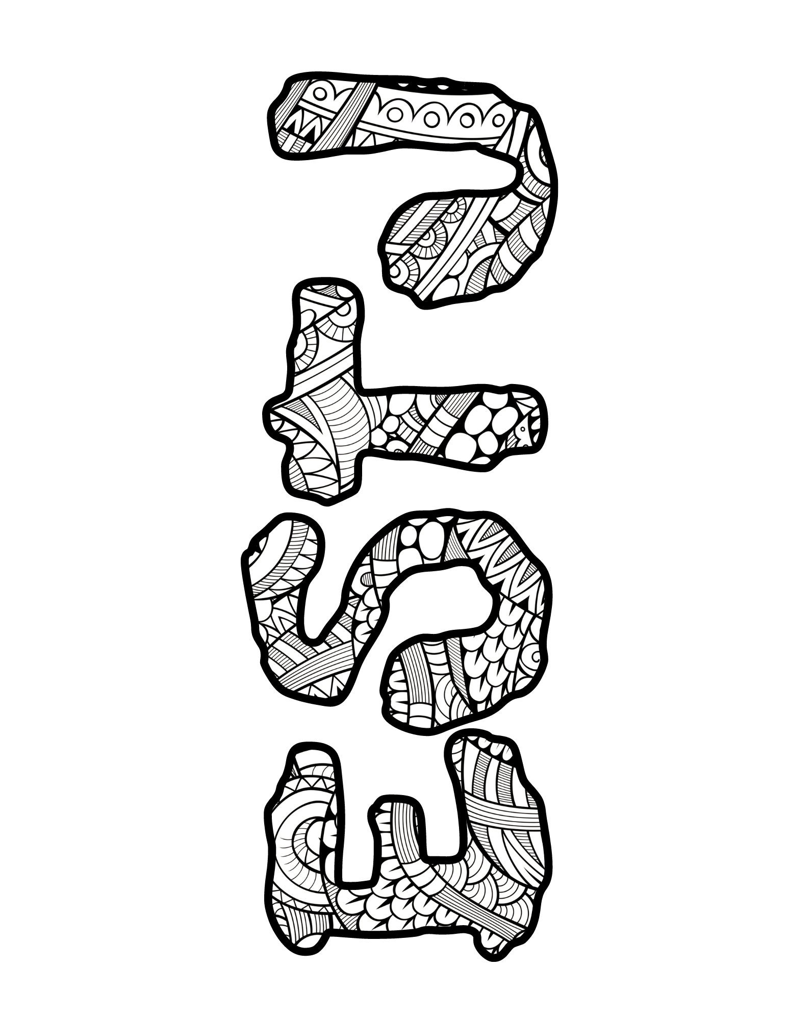 ESTJ Personality Type Coloring Pages 2 Coloring Pages for Your Myers ...