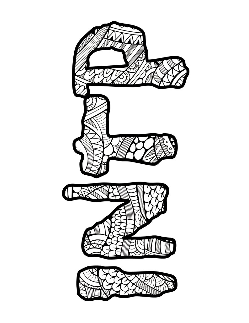 INTP Personality Type Coloring Pages | 2 Coloring Pages for Your Myers ...