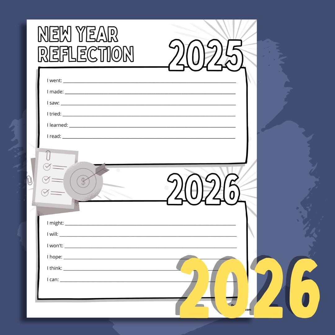 New Years Reflection 2025-2026 | New Years Resolution Goal Setting and ...