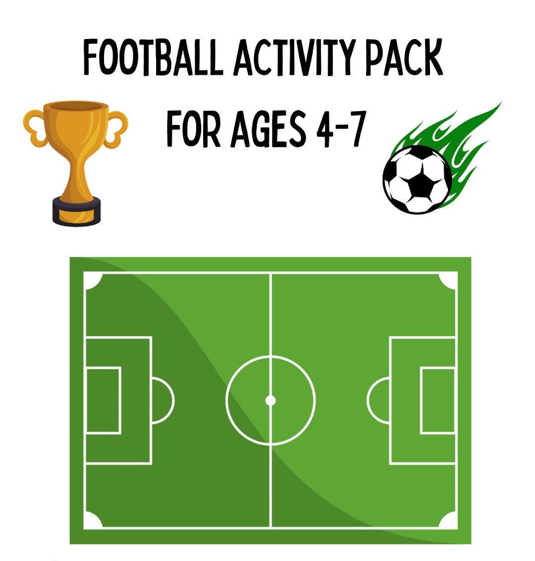 Football Workbook, Football Activity Pack, Home Education Activities ...