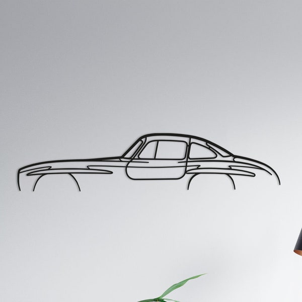 Mercedes Silhouette - Etsy