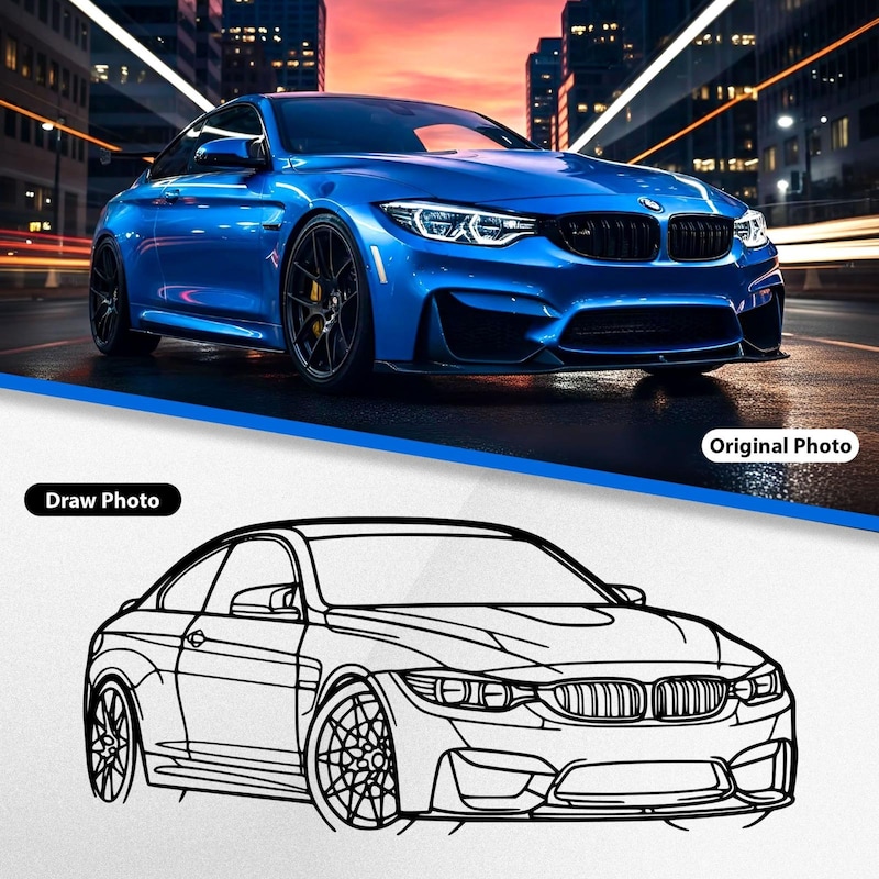 Cars Wall Art Blue - Etsy