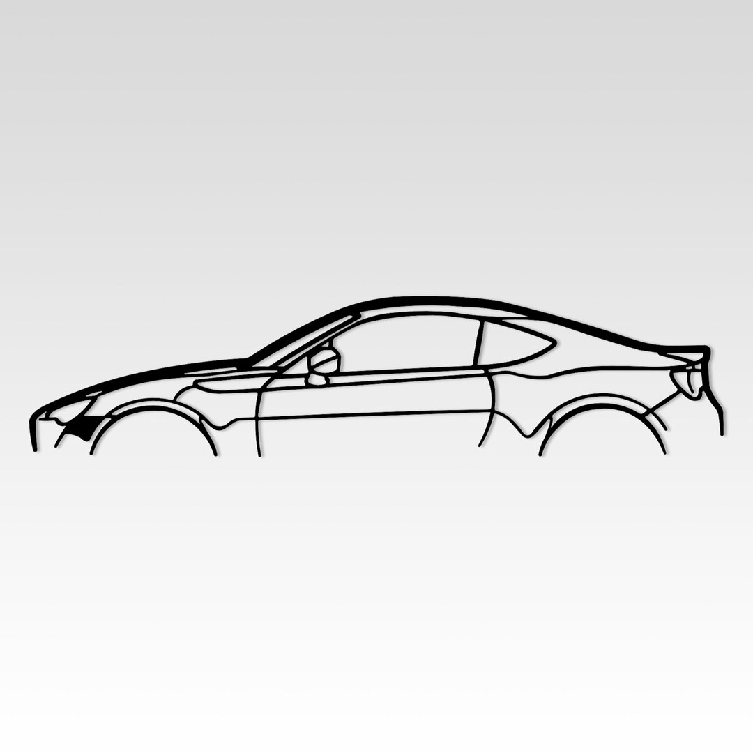 GT86 Silhouette Metal Wall Art , GT86 Metal Wall Art , Car Silhouette ...