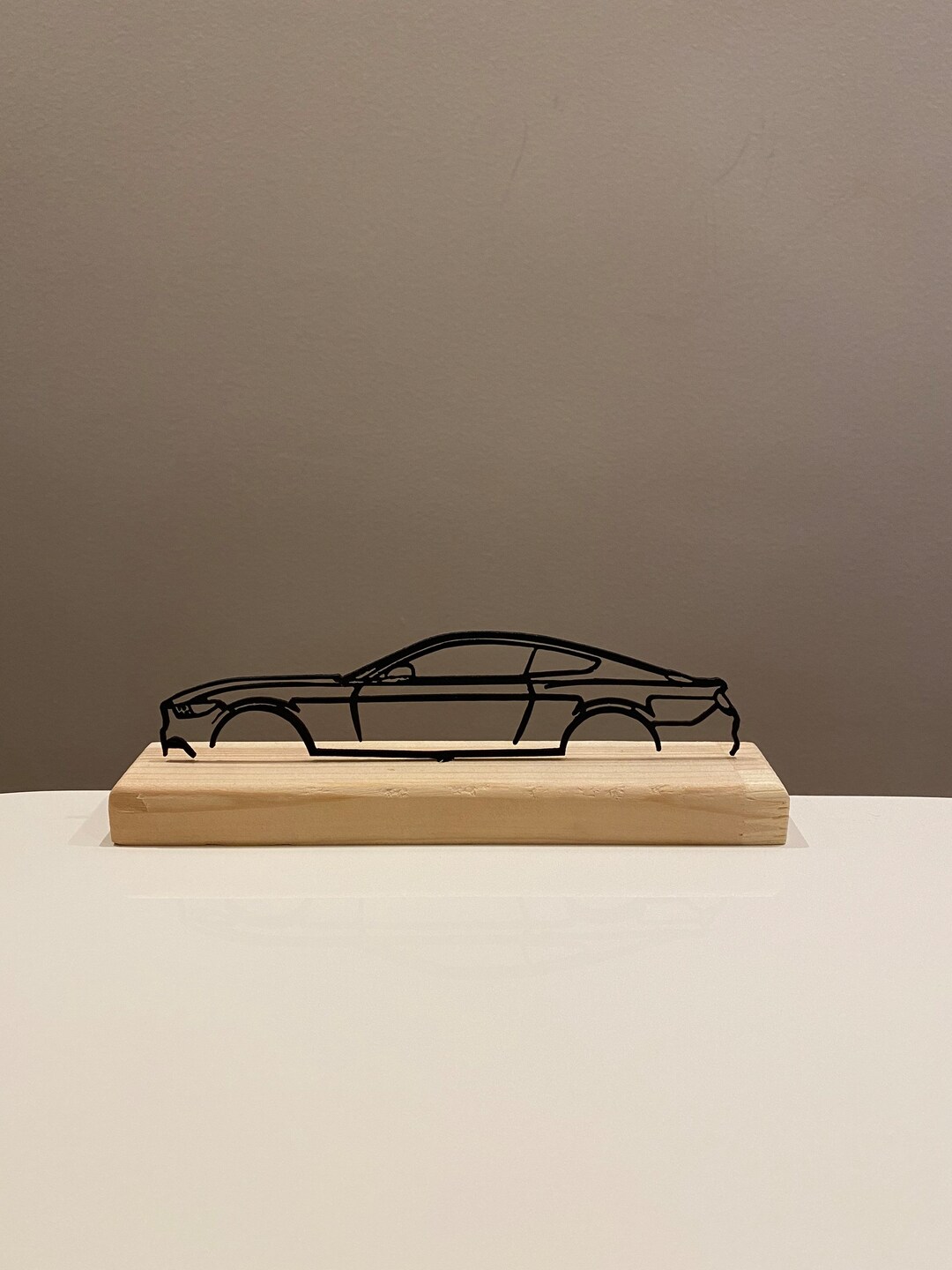 Muscle Car Metal Shelf Decor , Garage Decor , Office Shelf Decor ...