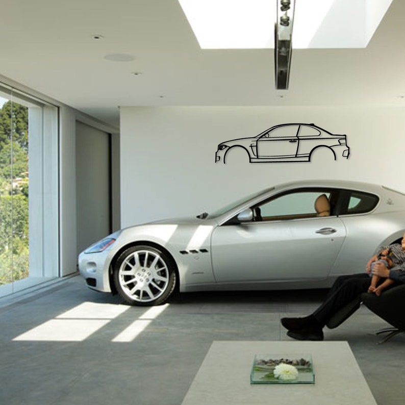 M1 Silhouette Metal Wall Art M1 Metal Wall Art Car - Etsy