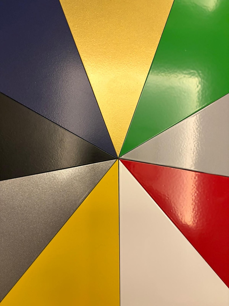 Modern Metal Line Wall Art: Geometric Abstract Decor - Etsy