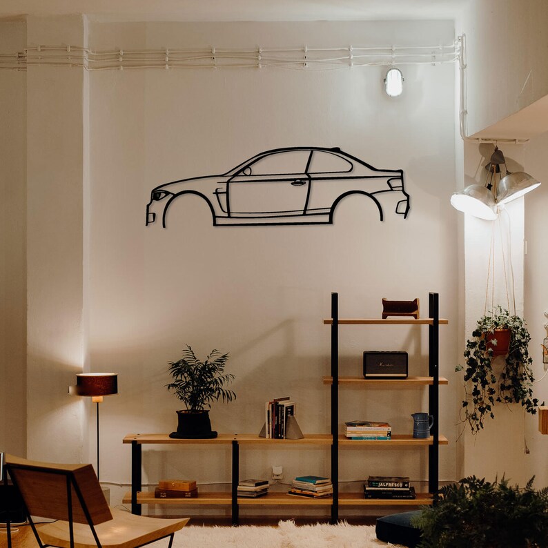 M1 Silhouette Metal Wall Art M1 Metal Wall Art Car - Etsy