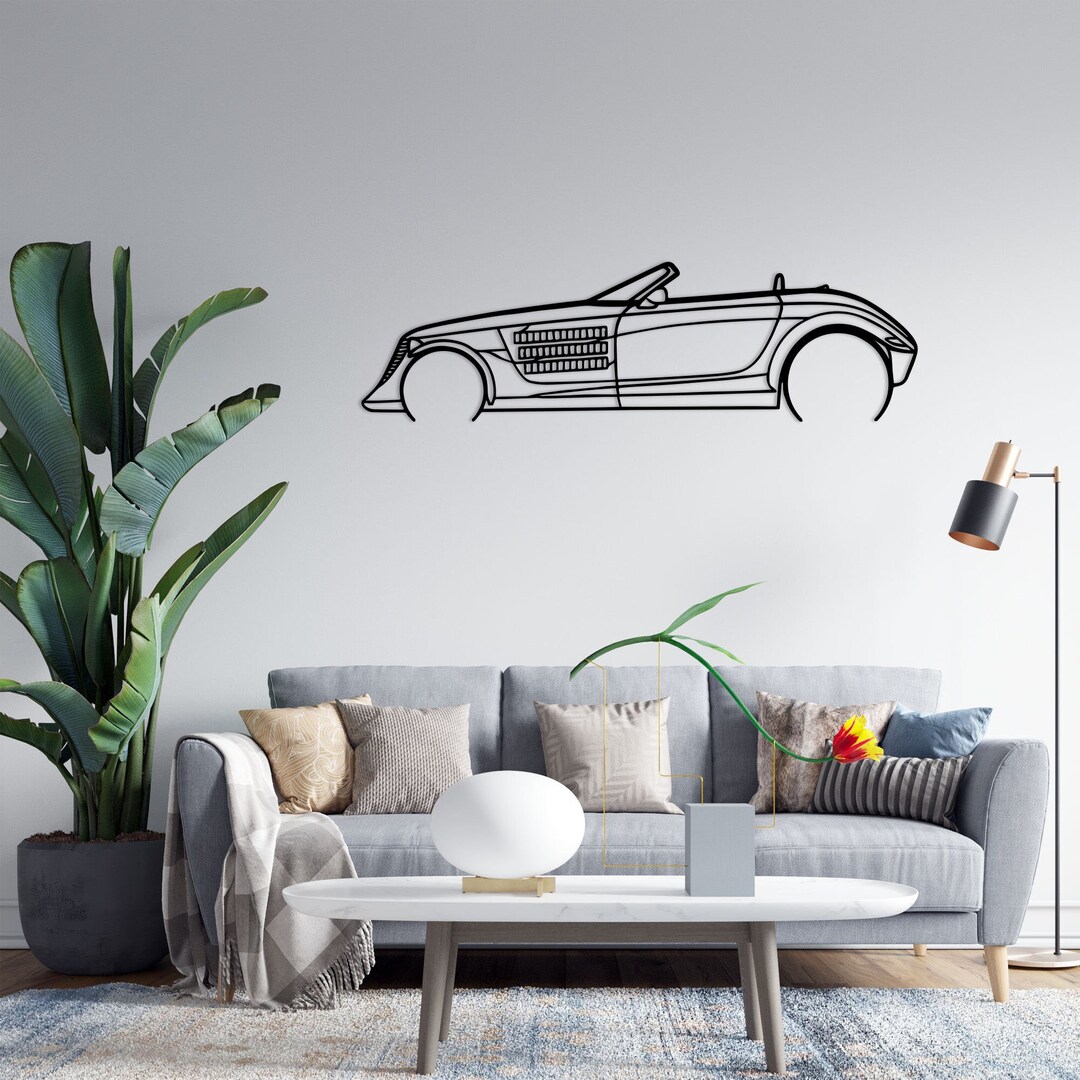 Prowler Detailed Silhouette Metal Wall Art , Prowler Detailed Top Down ...