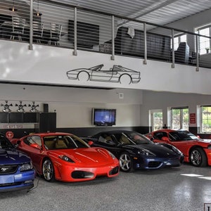 328 Gts Silhouette Metal Wall Art , 328 Gts Metal Wall Art, 328 Gts Car ...