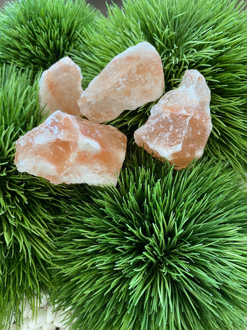 Pink Himalayan Salt Bath Rocks: Hypoallergenic Mineral Soak, 4-mini ...