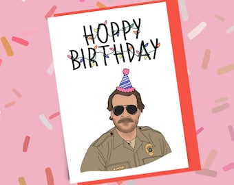 Hopper Birthday Card - Etsy UK