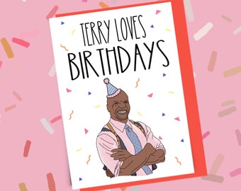 Terry Birthday Card - Etsy