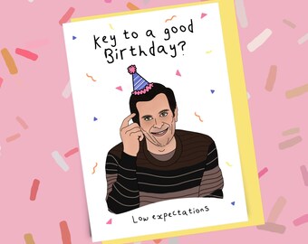 Funny Prison Mike Birthday Card the Office Birthday Funny - Etsy