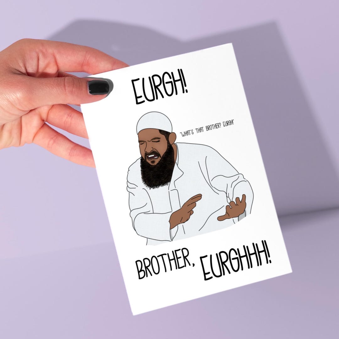 Brother Eurgh Tiktok Card, Funny Meme Tiktok Card, Funny Eww Brother ...
