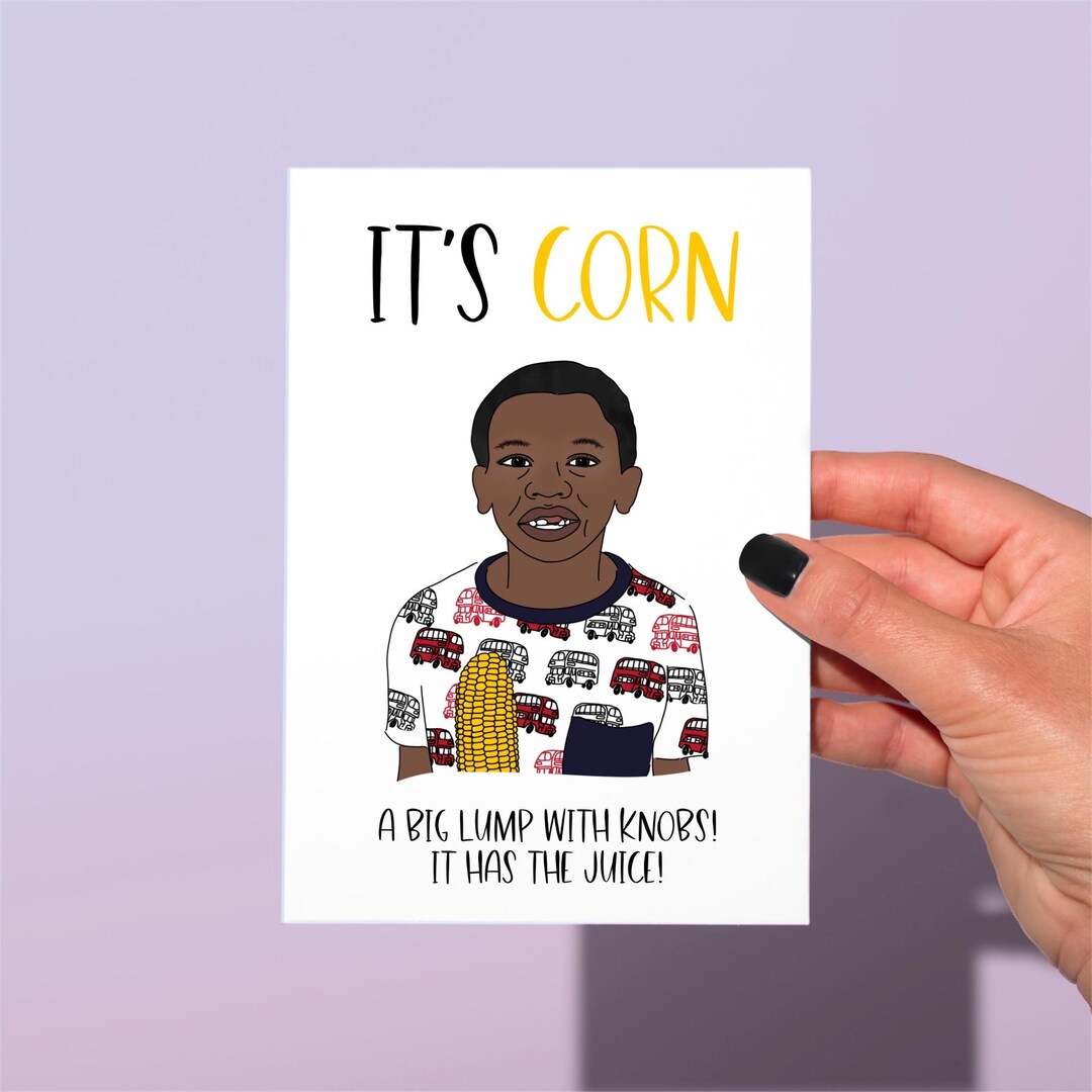 ITS CORN Tiktok Card, Funny Meme Tiktok Card, Funny Corn Card - Etsy