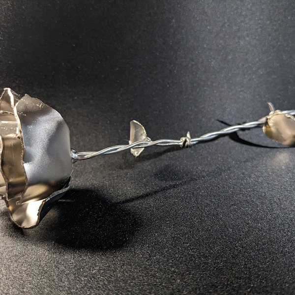 Metal Rose - Etsy