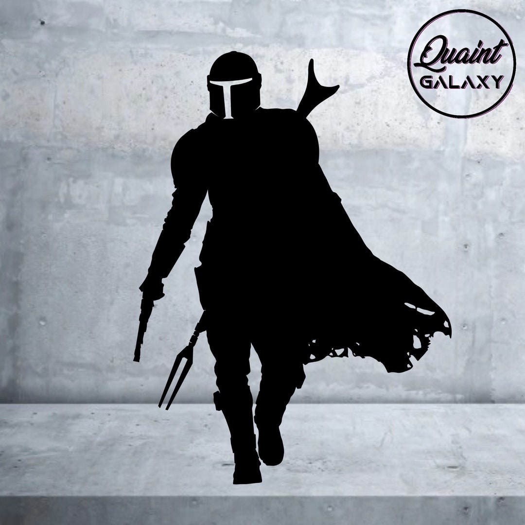 Mandalorian SVG Digital Download Minimalist SVG PNG Star Wars Cricut ...