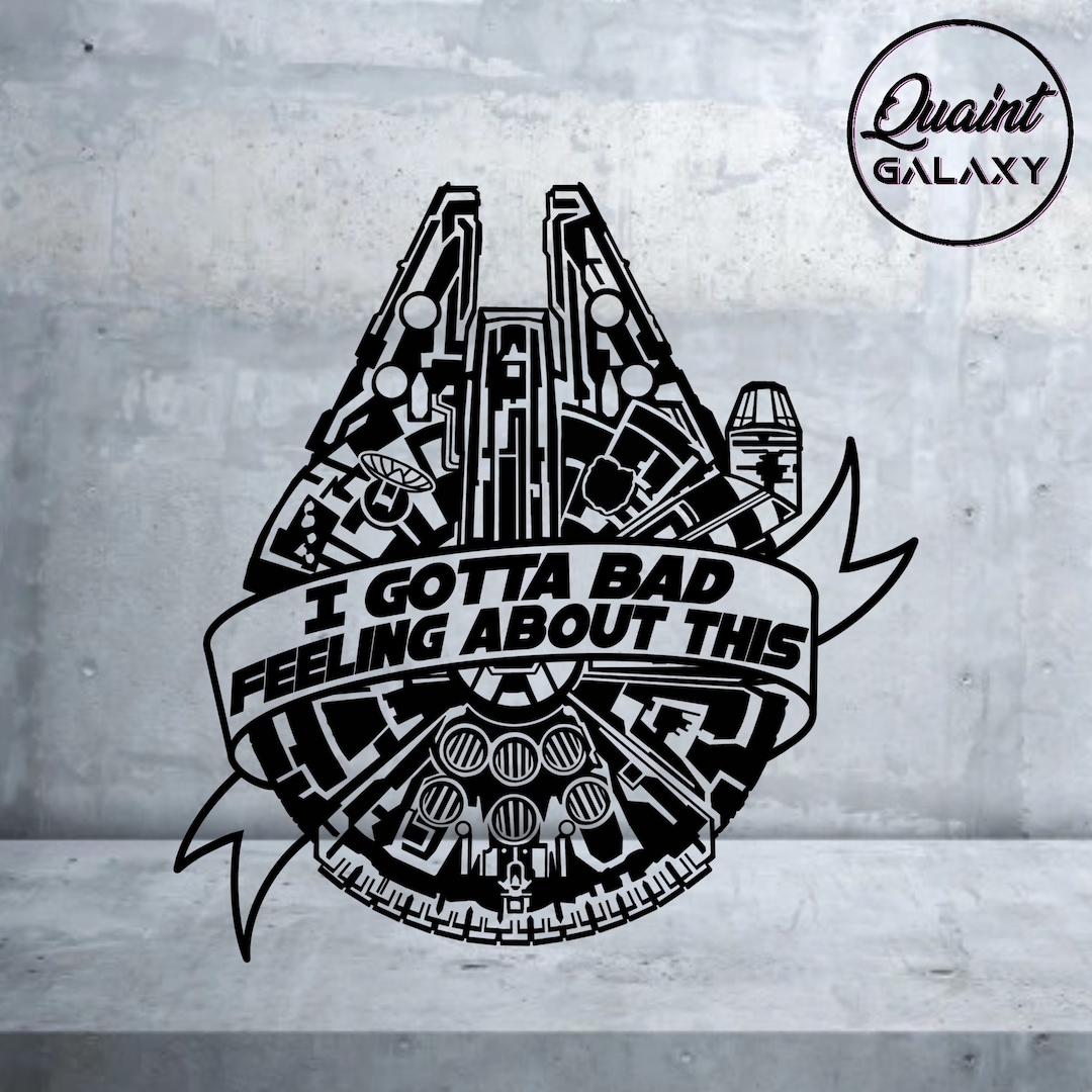 Millennium Falcon SVG – Star Wars Cricut Design (digital Download) - Etsy