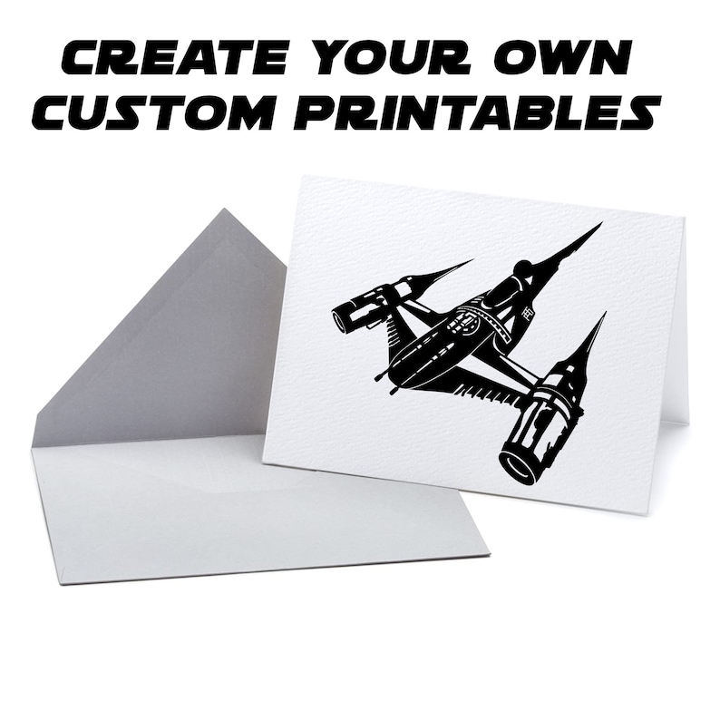Naboo N1 Starfighter SVG – Minimalist Star Wars Spaceship (digital ...