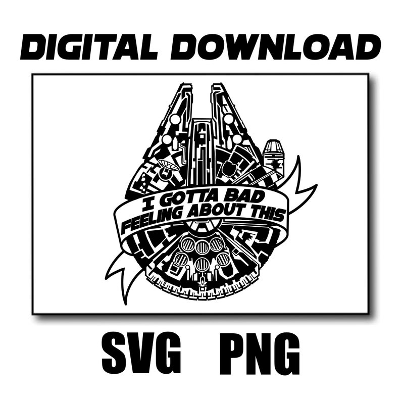 Millennium Falcon SVG – Star Wars Cricut Design (digital Download) - Etsy