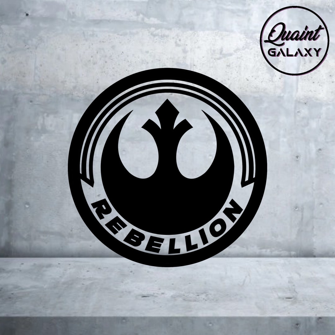 Starwars Rebellion SVG - Digital Download- Rebel Insignia - Rebels ...