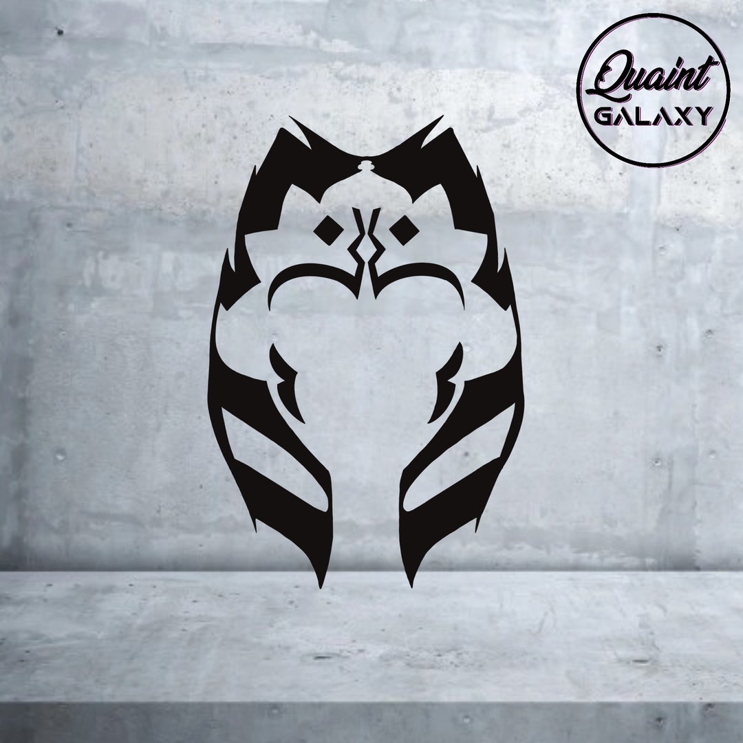 Ahsoka SVG - Digital Download- Minimalist - SVG - PNG - Star Wars ...