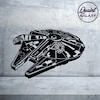 Millennium Falcon SVG Digital Download Minimalist SVG PNG Star Wars ...