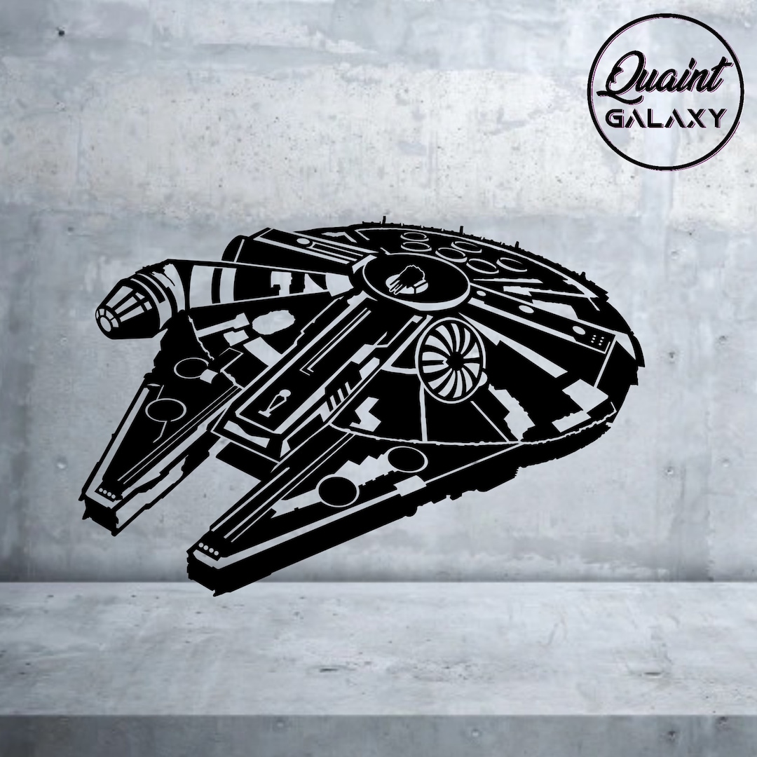 Millennium Falcon SVG 2.0 - Digital Download- Minimalist - SVG - PNG ...