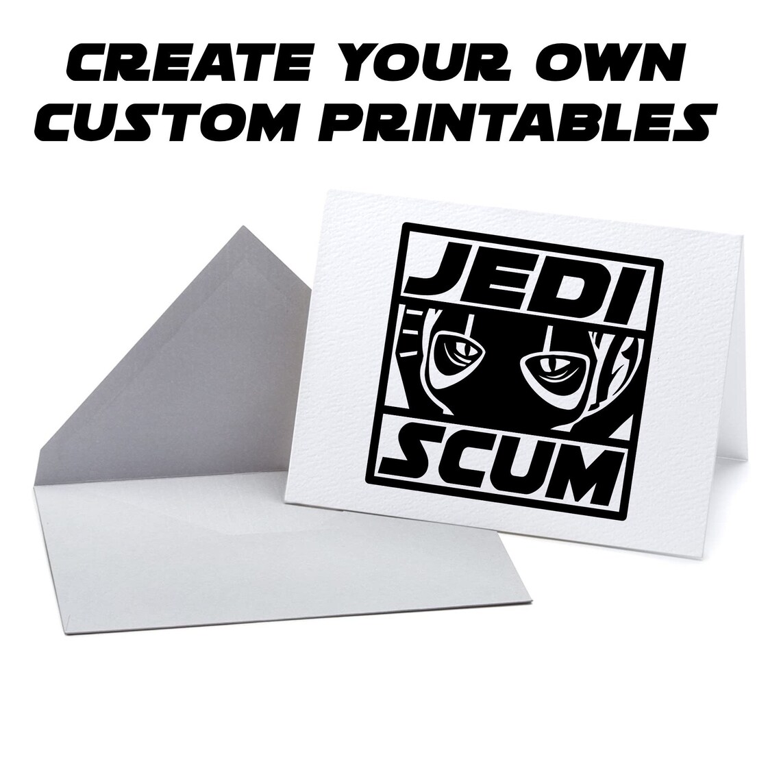 Jedi Scum SVG - Digital Download- Minimalist - SVG - PNG - Star Wars ...