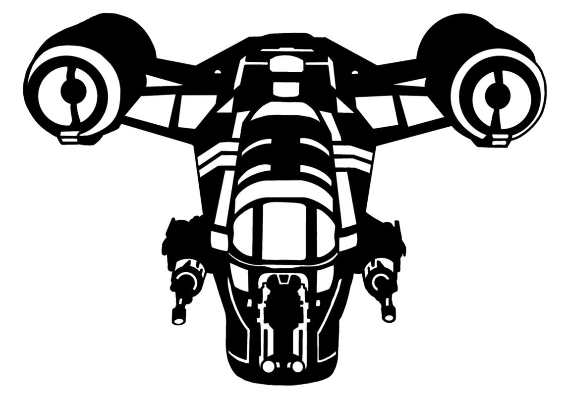 Razorcrest SVG - Digital Download- Mandalorian - SVG - PNG - Starwars ...