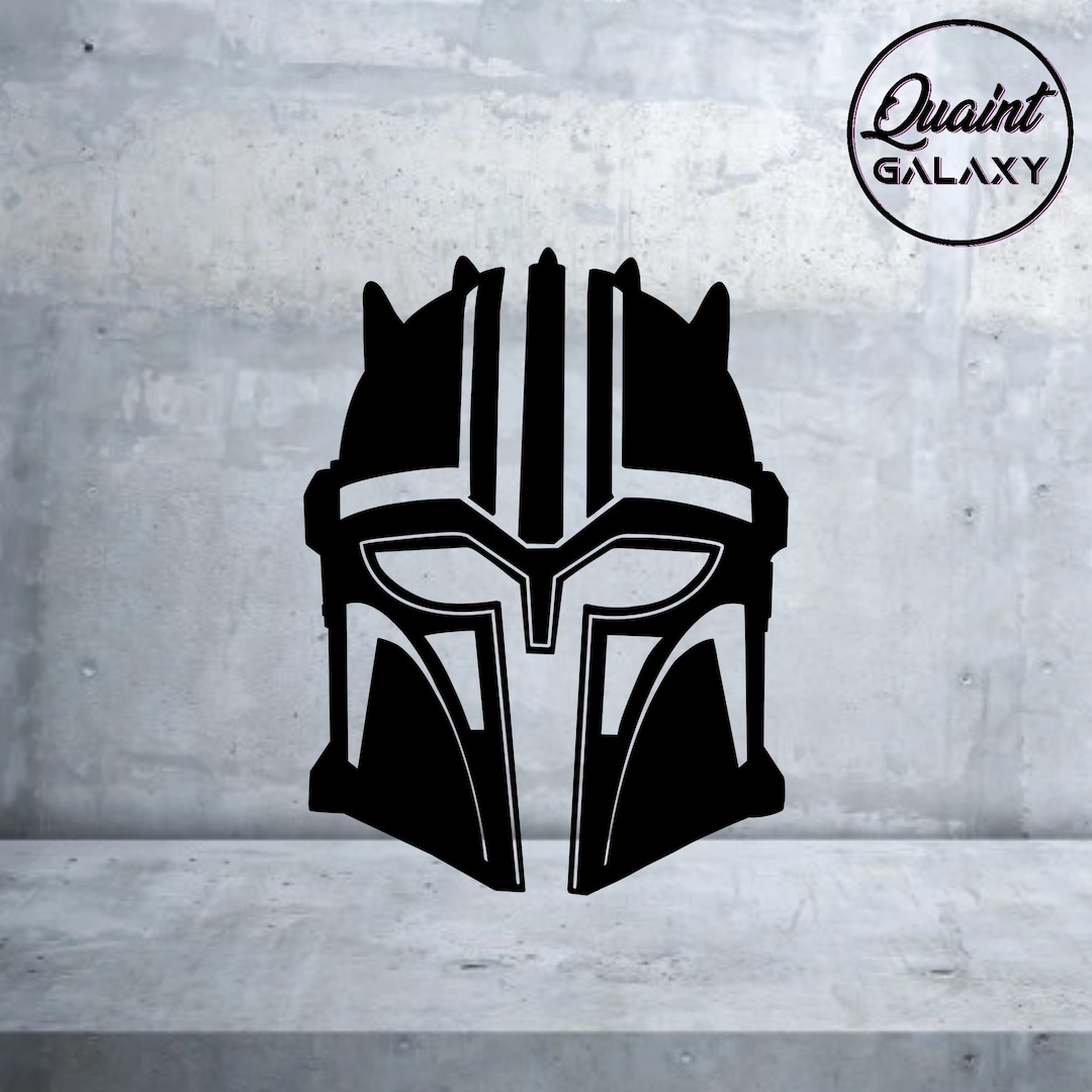The Armorer Helmet SVG - Digital Download- SVG - PNG - Star Wars ...