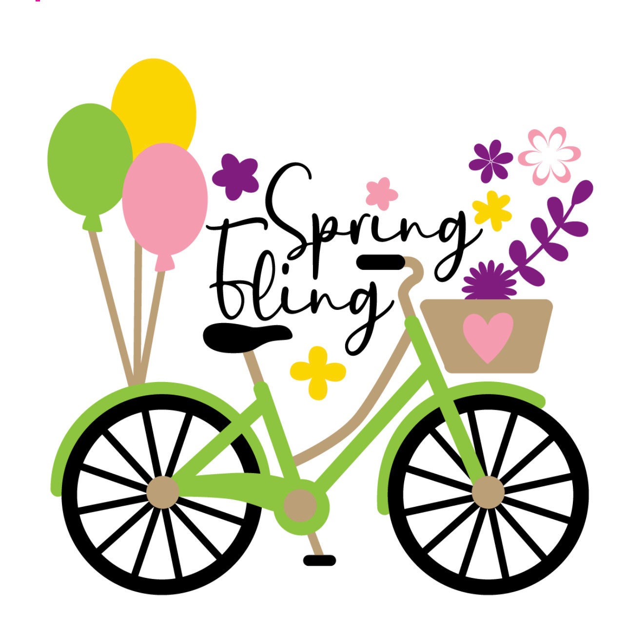 Spring Fling SVG - Etsy