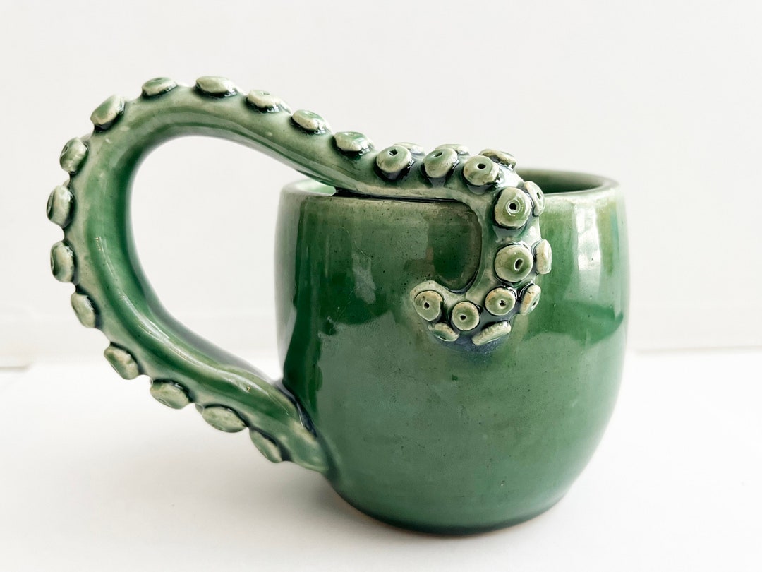 Custom Octopus Mug, Ceramic Octopus Mug, Octopus Tentacle Mug, Custom ...