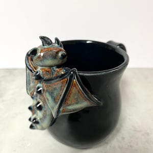 Custom Dragon Pottery Mug, Ceramic Dragon Mug, Stoneware Dragon Mug ...
