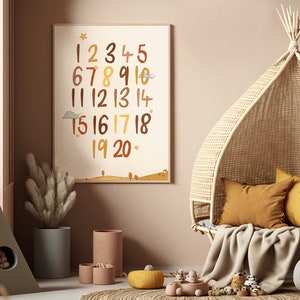 Counting Posters Bundle, Counting Kids Posters Set of 3 Classroom ...