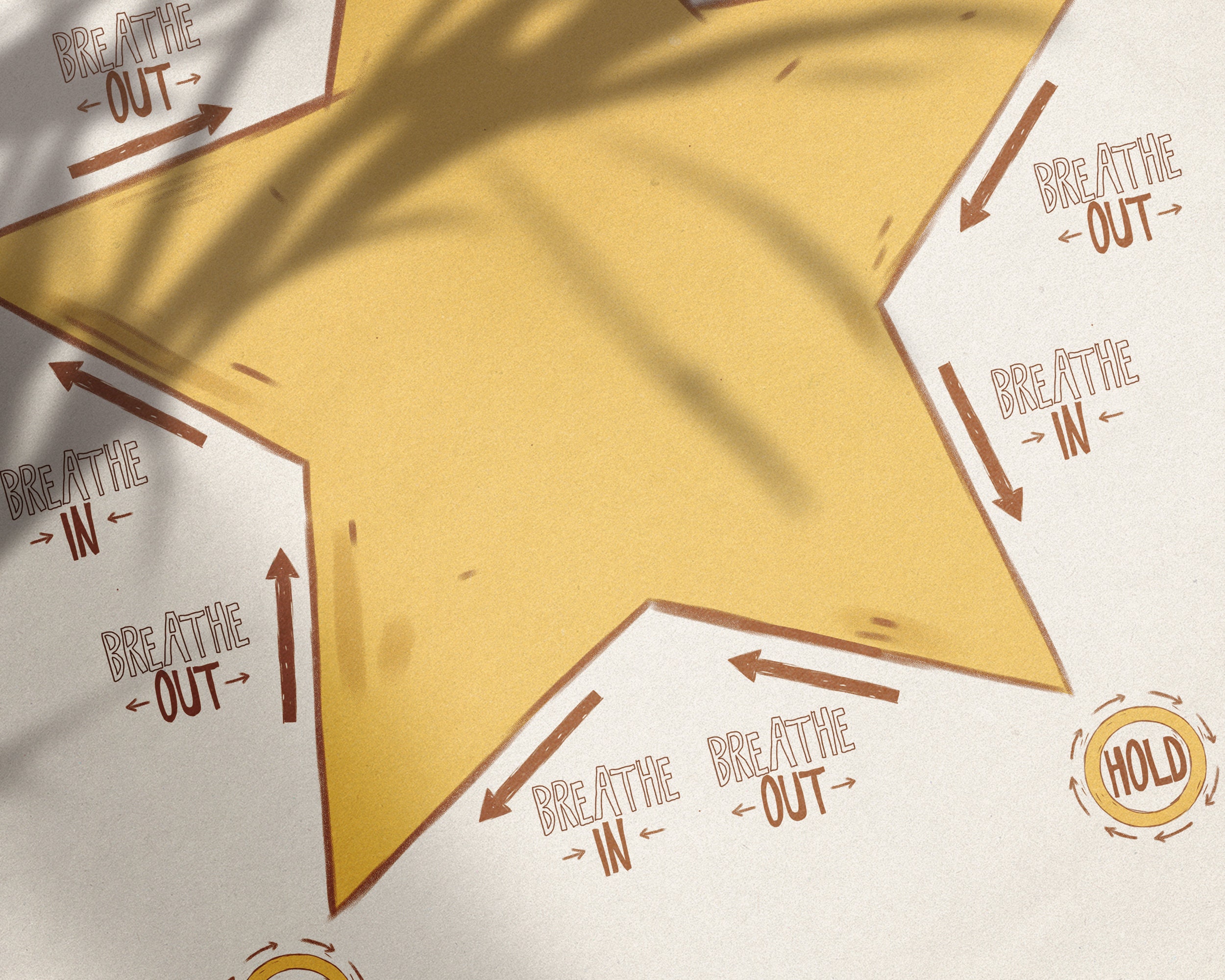 Calming Star Poster for Kids Poster for Calming Corner - Etsy