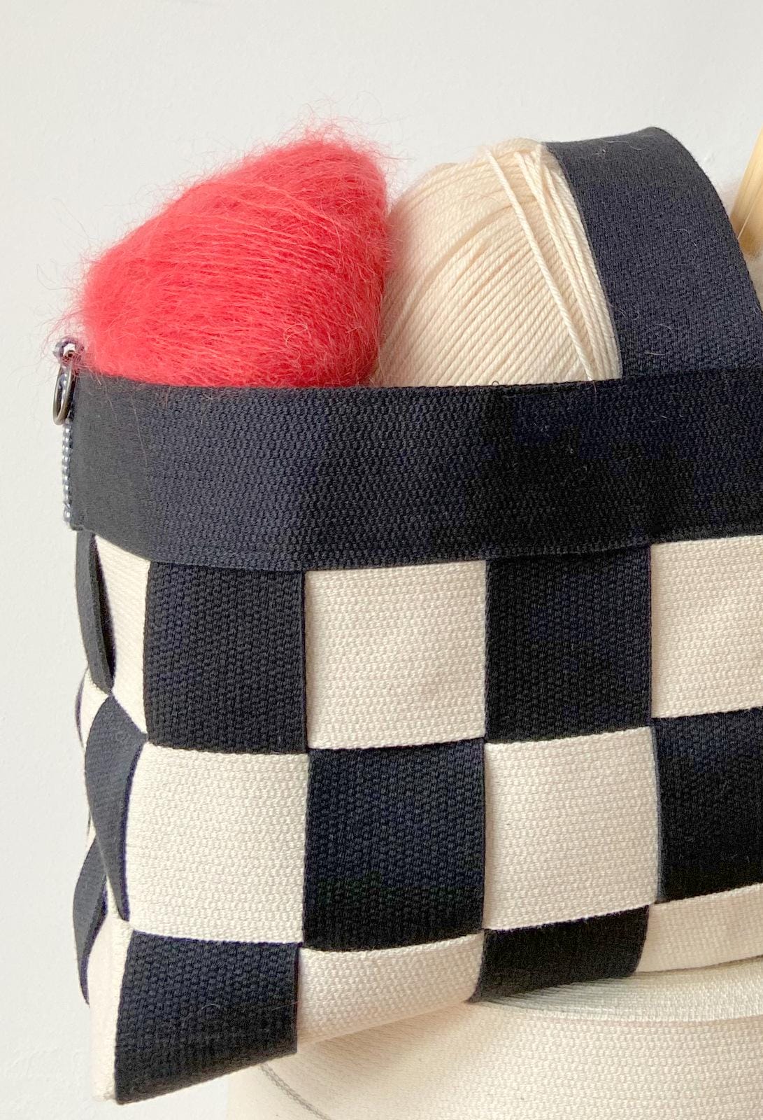 Kurt Basket Made of Webbing - Pdf Sewing Instructions - German Language ...
