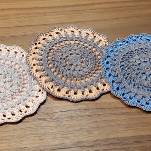 PDF Pattern: Doily Coaster Pattern | Crochet Coaster Pattern - Etsy