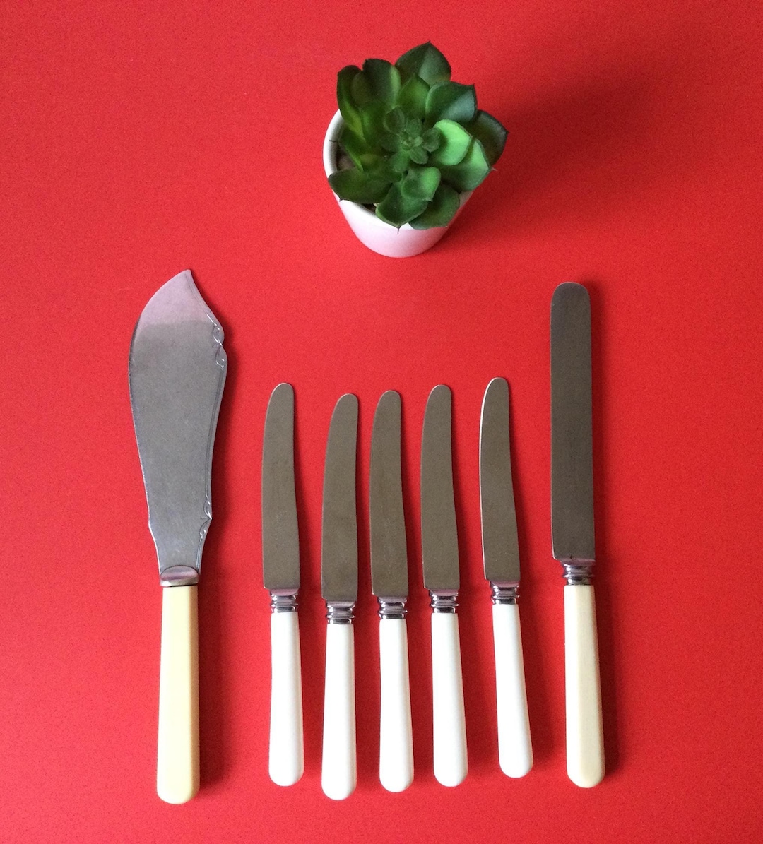 Collection of Vintage Afternoon Tea Knives - Etsy