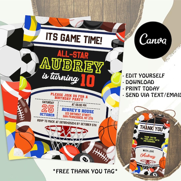 All Star Sports - Etsy