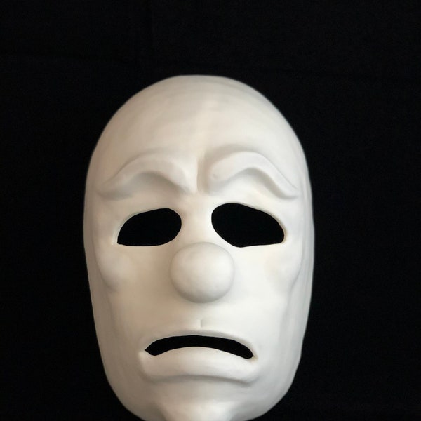 Sad Mask - Etsy