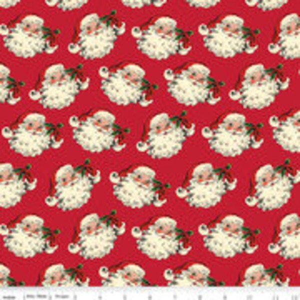 Riley Blake Old Fashioned Christmas Fabric - Etsy