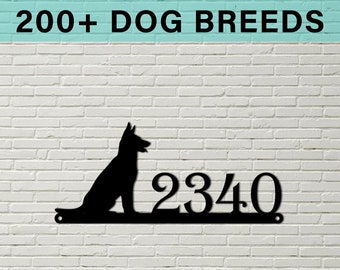 German Shepherd Mailbox Welcome Sign - Etsy