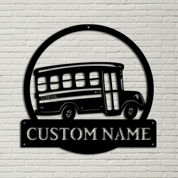 School Bus Office Decor - Etsy